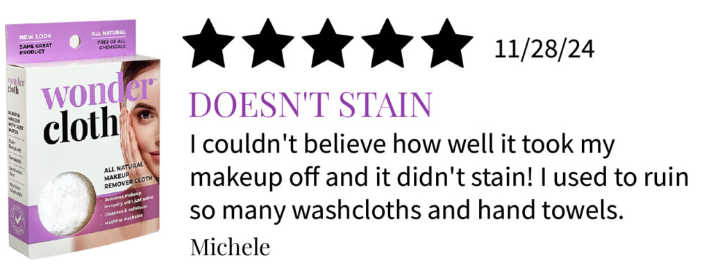 Wonder Cloth | All Natural Makeup Removing Cloth